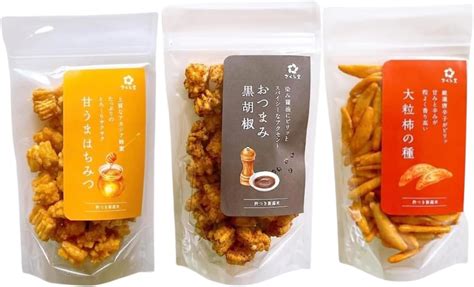 Jp さくら堂 新潟米 おかき あられ おせんべい セット さくら製菓 カマンベールチーズおかき 甘うまはちみつ あられ
