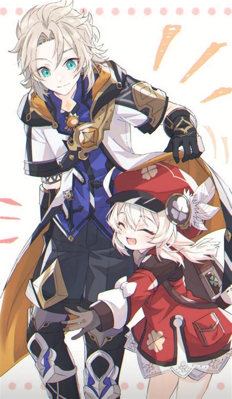 Albedo And Klee Genshin Impact Hoyolab