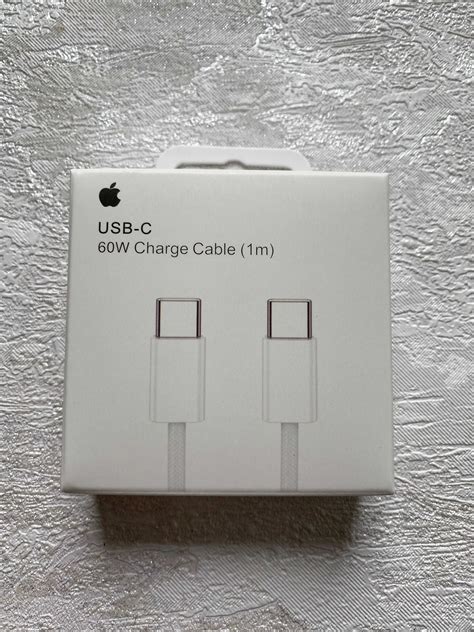 Кабель Apple Type C Type C нейлоновый 60w 1 метр 160 грн Data кабелі Харків на Olx