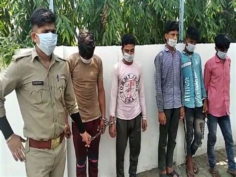 Saharanpur Police Busted Vehicle Thief Gang Five Arrested
