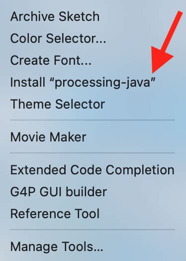 Run Processing Code From The Terminal Processing Processing