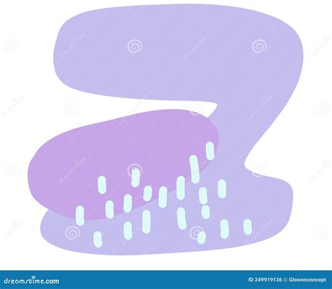 Soft Organic Shape Blob Pastel Form Elements For Decoration