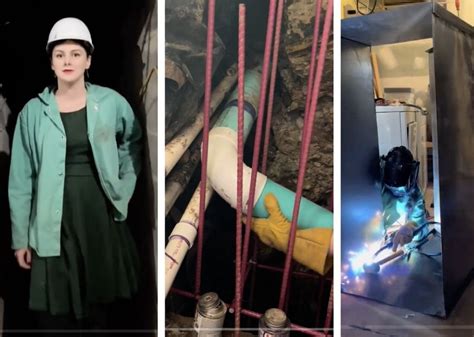 Why Tiktoks Tunnel Girl Is Building A Shelter Beneath Her Home R