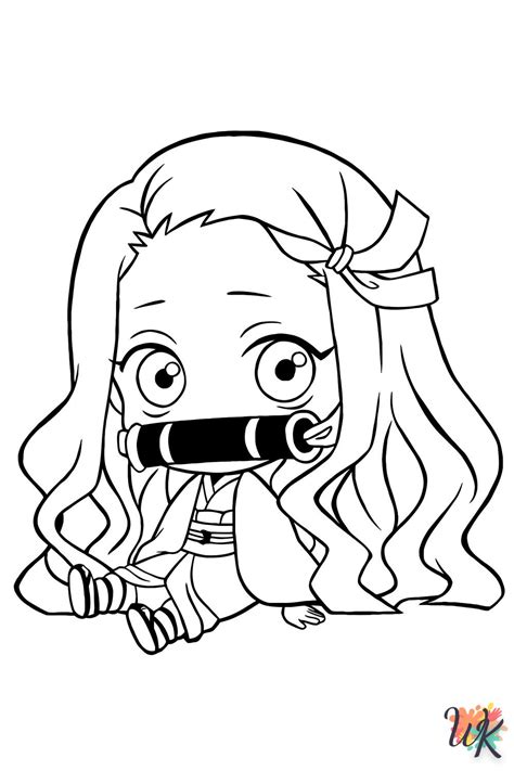 Dibujos Para Colorear Nezuko