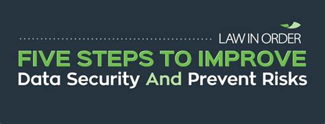 Top 5 Ways To Improve Data Security And Reduce Risks Infographic