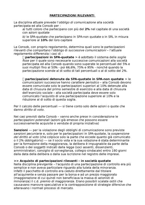 Cap 6 Campobasso Diritto Commerciale Docsity