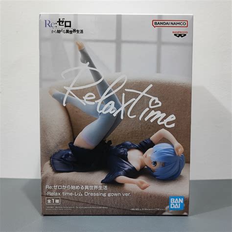 Banpresto Re Zero Starting Life In Another World Relax Time Rem