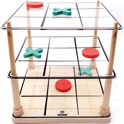 Svoora Epic Tac Toe Game 3d With Instructions In 10 Languages 23145