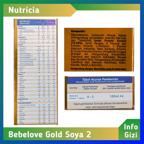Bebelove 2 Gold Soya Harga Promo And Informasi Produk
