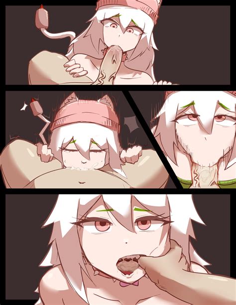 Rule 34 Big Breasts Big Penis Blowjob Breasts Cat Ears Cattail Plant