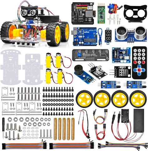 Buy OSOYOO Robot Car Starter Kit For Arduino STEM Remote Controlled