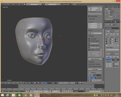 Working On Female Modeling Blender Artists Community