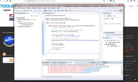 Getting Errors When Running My First Webdriver Script Software