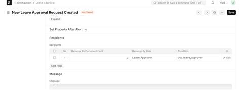Condition In System Notification Erpnext Frappe Forum