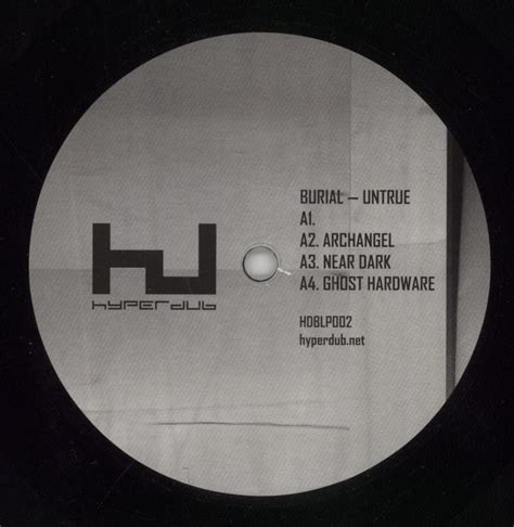 Burial Untrue 180gm Uk 2 Lp Vinyl Set —