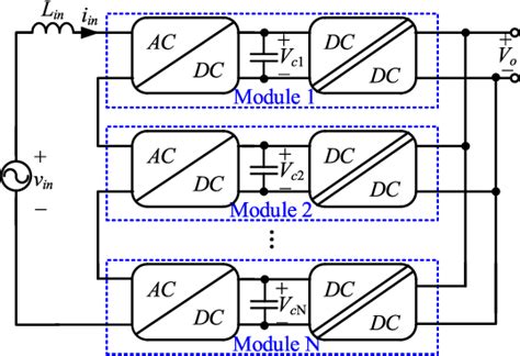 Figure 1 From A Review Of Voltagecurrent Sharing Techniques For Seriesparallel Connected