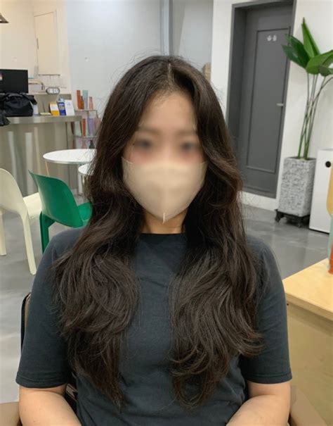 긴머리 젤리펌에서 엘리자벳펌 스타일로 ~ 네이버 블로그