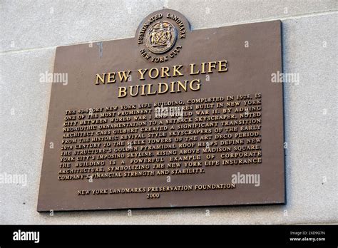 New York Life Insurance Company Building Is An Historic Landmark New