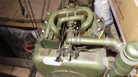 Wisconsin V4 Engine First Start Youtube