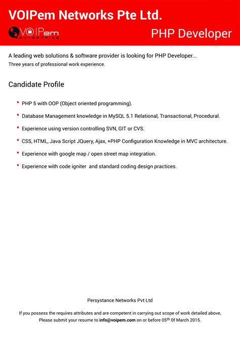 Php Developer