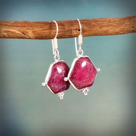 Polished 925 Silver Ruby Earring Gender Female At Rs 3006 In Jaipur