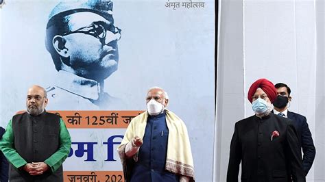 PM Modi Unveils Netaji Hologram Statue At India Gate See Pics