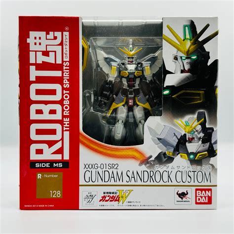 吼皮玩具 絕版 Robot魂 128 日版 新機動戰記 鋼彈 W 沙漠鋼彈改 Sandrock 公仔 模型 現貨 吼皮玩具 Hobby