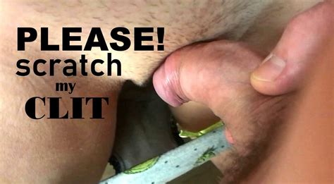 Please I Need You My Clit Is Itching So Bad Scratch My Clit With The Cock Head Creampie