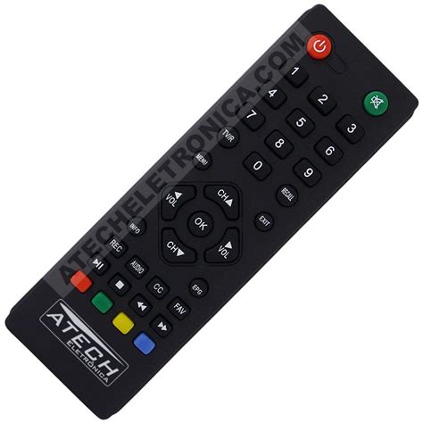 Controle Remoto Conversor Digital Imagevox Adv Isdbt03 Adv Isdbt05