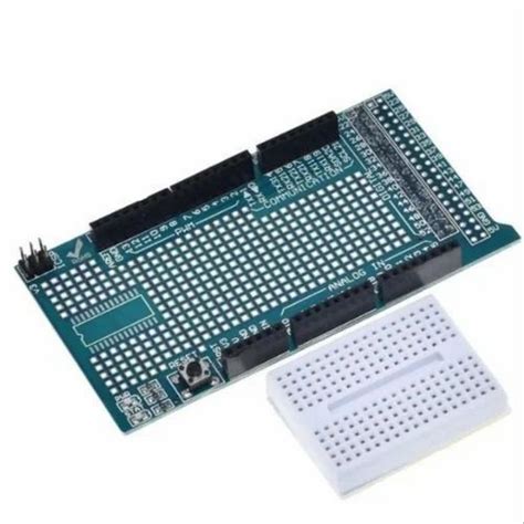 Roboway Proto Shield Prototype V30 For Arduino Mega With Mini
