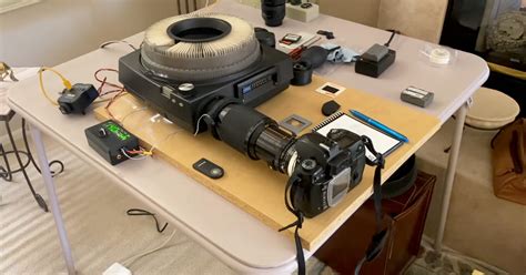 Photographer Turns Slide Projector Into A Arduino Powered Digitizer Editionsphotoart