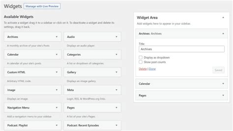 Classic Widgets Plugin Disables Wordpress 58s Upcoming Block Based