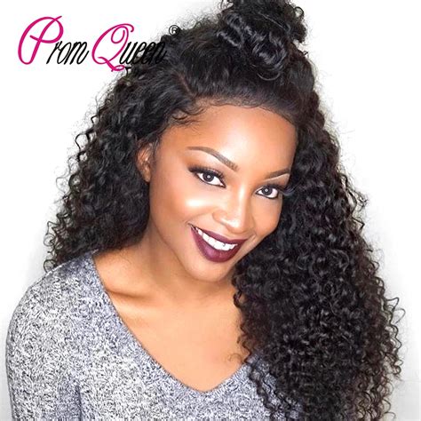 Glueless Malaysian Full Lace Frontal Deep Wave Wig Plucked Curly Lace Front Wigs With Baby