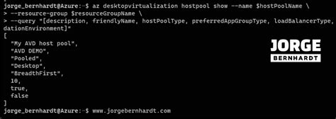 How To Create An Azure Virtual Desktop Host Pool · Jorge Bernhardt