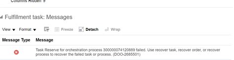 Task Reserve For Orchestration Process Failed — Cloud Customer Connect
