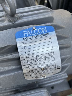 Falcon, gas compressor, 16.6 cfm, 250 psi, 5 HP for Sale | Surplus Record
