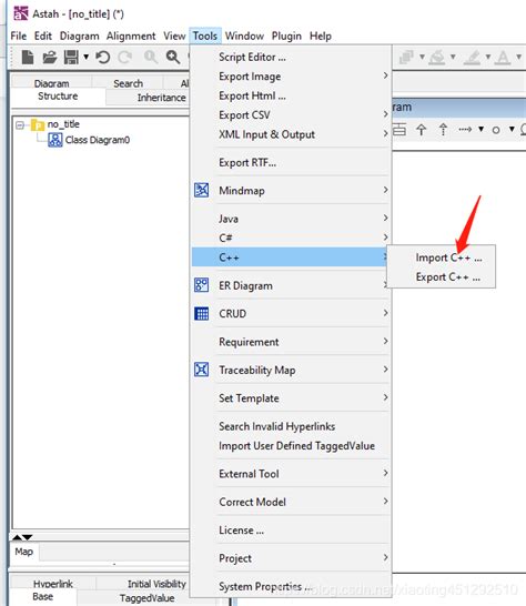 Uml Astahdoxygen 将c源码映射为类图astah导入c代码生成类图 Csdn博客