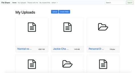 File Transfer Web App Node JS Mongo DB Express AdnanTech