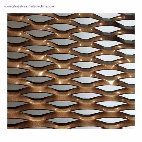 China Expanded Curtain Wall Mesh China Expanded Curtain Wall Mesh And