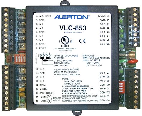 Alerton Ibex Honeywell Vlc 853 Plc Logic Controller For Hvac And