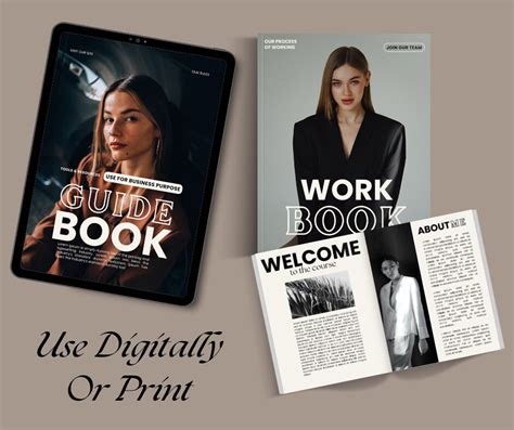 Luxury Ebook Template Lead Magnet Ebook Template 60 Pages Template