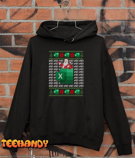Excel REF Error Spreadsheet CPA Accountant Christmas Sweater Sweatshirt