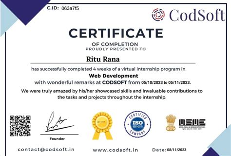 Webdevelopment Internshipcompleted Codsoft Html Css Js Ritu Rana