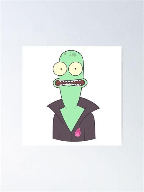 Solar Opposites Funny Terry Poster By Egmor Redbubble