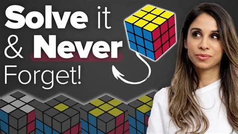 How To Solve A Rubik S Cube Easiest Method Xelplus Leila Gharani