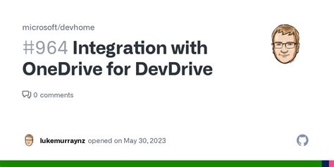 Integration With Onedrive For Devdrive · Issue 964 · Microsoftdevhome