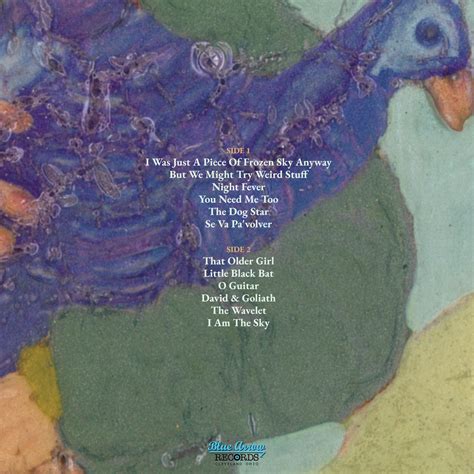 Only Frozen Sky Anyway Jonathan Richman