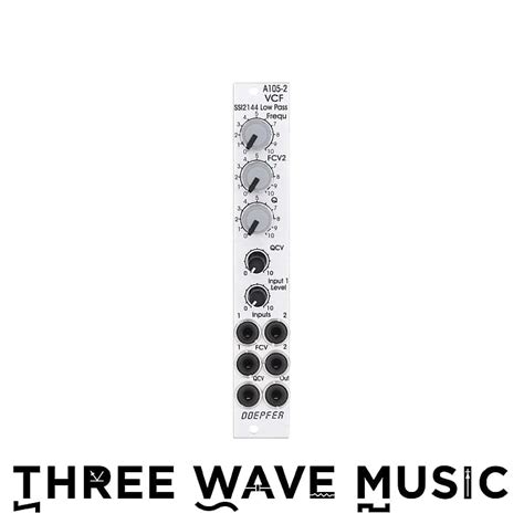 Doepfer A Db Ssi Low Pass Filter Three Wave Music Reverb