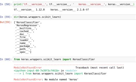Jupyter Notebook No Module Named Keras But It Was Imported