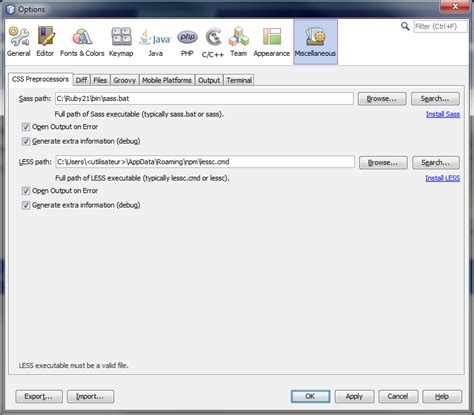 Installer Less Pour NetBeans Sous Windows JBNet Fr